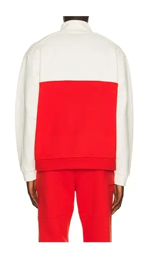 WHITESPACE Quarter Zip Sweatshirt