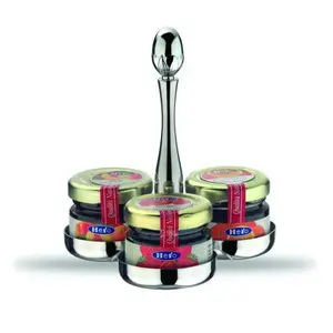 MEPRA Palace Jam 3-compartment Pack Holder - Silver
