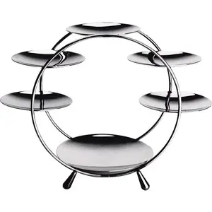 MEPRA Giotto Micro Serving Presentoire - Silver