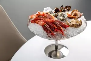 MEPRA Bretone Elevated Round Seafood Stand