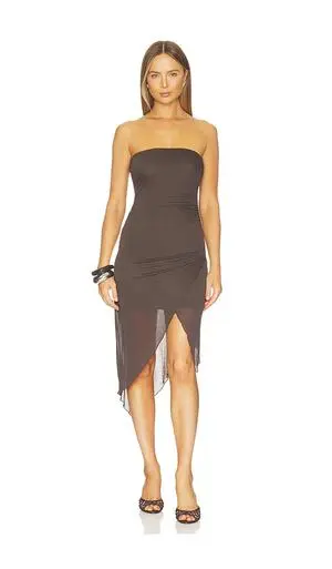 Geel Off The Shoulder Dresses