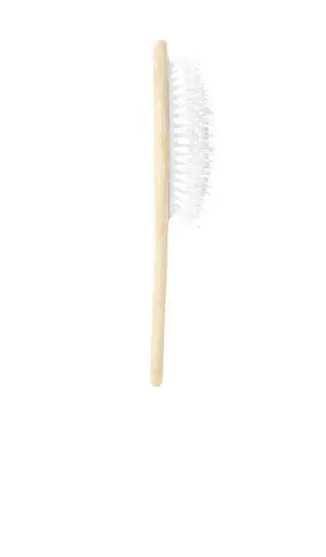 SOLAR ECLIPSE Hand-painted Bridal Bow Hair Brush - Cream