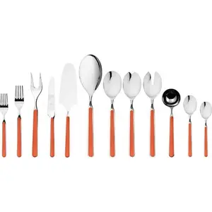 MEPRA Fantasia Flatware Set67 Pieces - Rust