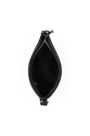 THE SAK Melrose Crossbody Woven Leather Bag