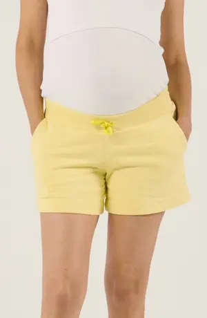 CACHE COEUR Maternity & Nursing Shorts - Vanilla