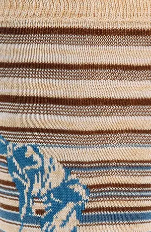 Bugatchi Mercerized Cotton Blend Dress Socks With Golf Print