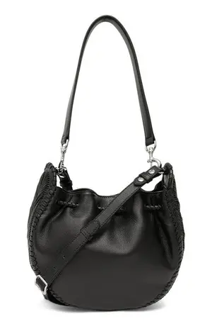 AIMEE All For Love Convertible Drawstring Bucket Bag - Black
