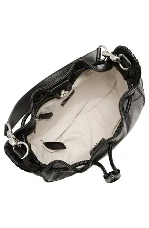 AIMEE All For Love Convertible Drawstring Bucket Bag - Black