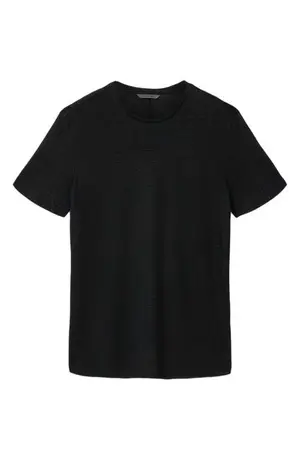 John Varvatos Mott Linen T-shirt - Black