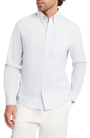 Ted Baker London Diaby Stripe Button-up Shirt - Blue