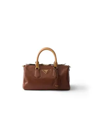 Prada Small Leather Top-handle Bag