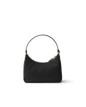 Prada Re-edition 2005 Re-nylon And Saffiano Mini Bag - Black