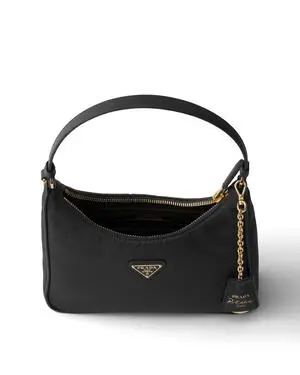Prada Re-edition 2005 Re-nylon And Saffiano Mini Bag - Black