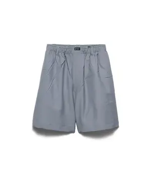 Prada Mohair Wool Bermuda Shorts - Cloudy Gray