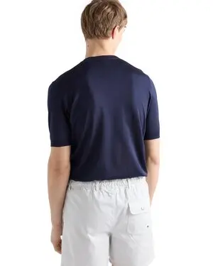 Prada Short-sleeved Silk Sweater