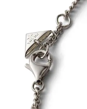 Prada Metal Bracelet With Enamel Lettering Logo