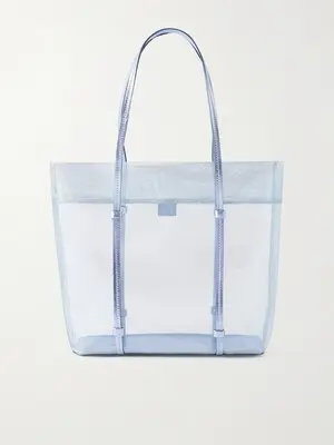 MARYAM NASSIR ZADEH Bonita Mesh Tote - Blue