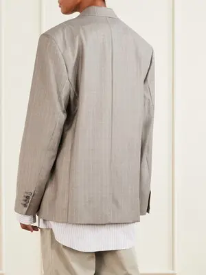 Acne Studios Julago Mels Pinstripe Wool Blazer