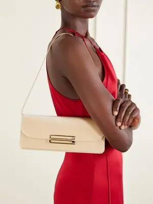 Victoria Beckham Dorian Clutch - Gold