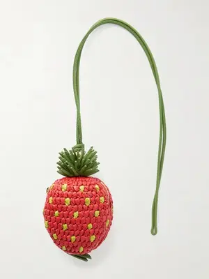 Loewe Strawberry Pouch - Red