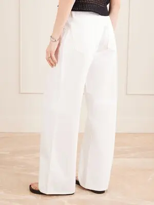 FRAME The Loose High-rise Wide-leg Jeans