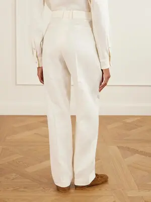 GOD’S TRUE CASHMERE God's True Cashmere Straight-leg Linen Pants