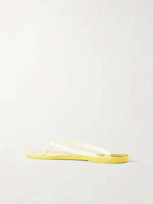 Christopher Esber Jo Pvc Flip Flops - Yellow