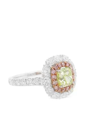 HYT JEWELRY 18k White Gold Diamond Ring