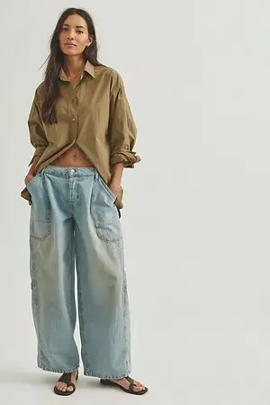 Free People We The Free Darcy Baggy Jeans