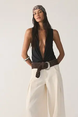 Free People Gathered Bodysuits