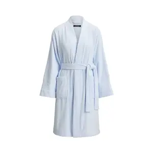 Ralph Lauren Cotton Terry Cloth Robe - Blue