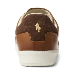 Ralph Lauren Field Court 200 Leather Sneakers