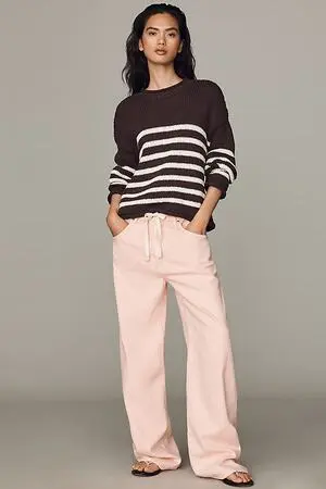 Le Jean Drawstring Bottoms For Women