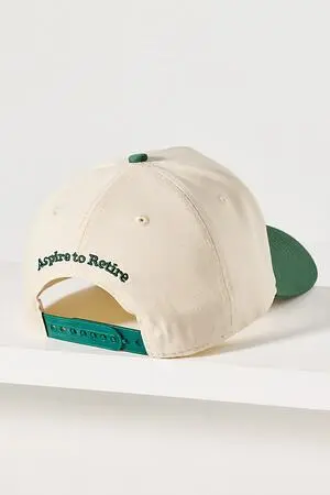 MOTEL MARGARITA Baseball Cap - Bone/forest
