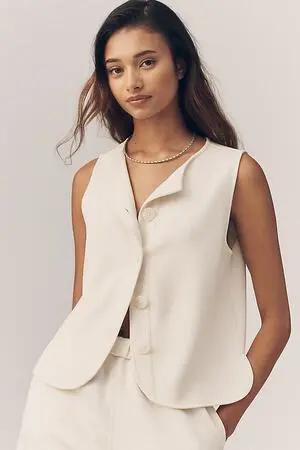 Varley Josie Button-front Tank Top