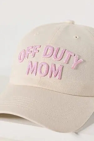 WORN/WEST Off Duty Baseball Cap - Ivory