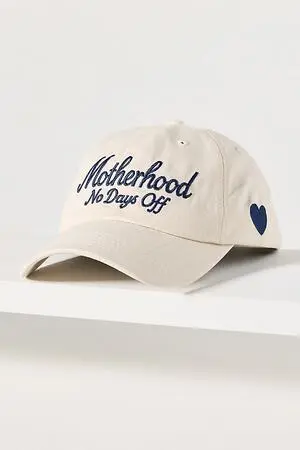 WORN/WEST Motherhood Baseball Cap - Ivory