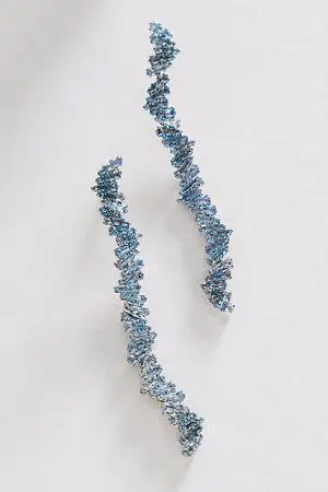 Everyday rhinestone hair clips