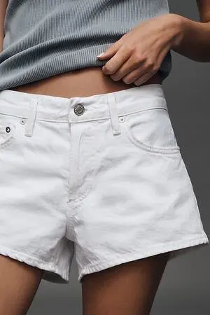 AGOLDE Parker Denim Low-rise Shorts