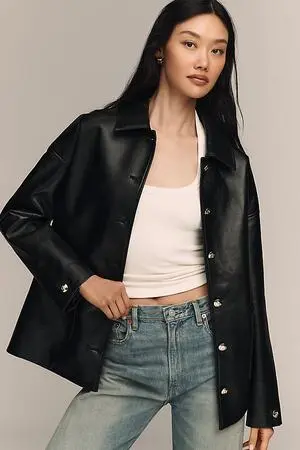 ANINE BING Luca Leather Jacket