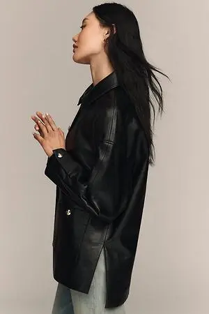 ANINE BING Luca Leather Jacket