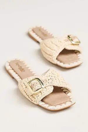 Seychelles Buckle Slide Sandals