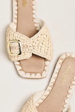 Seychelles Buckle Slide Sandals