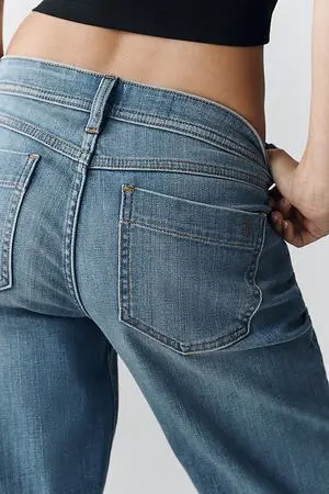 PILCRO Low-rise Relaxed Straight Jeans