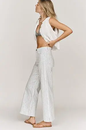 Joe's Jeans Provocateur Mid-rise Bootcut Petite Jeans - Blue Multi Stripe