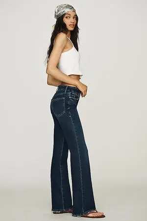 Good American Soft Tech Good Classic High-rise Bootcut Jeans