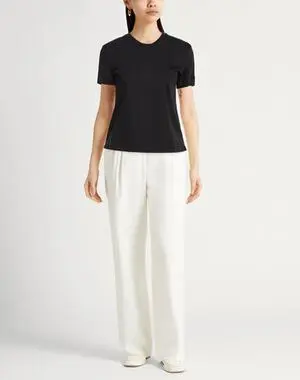 Max Mara Cotton T-shirt With Embroidered Logo