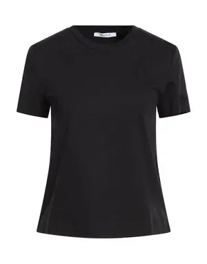 Max Mara Cotton T-shirt With Embroidered Logo
