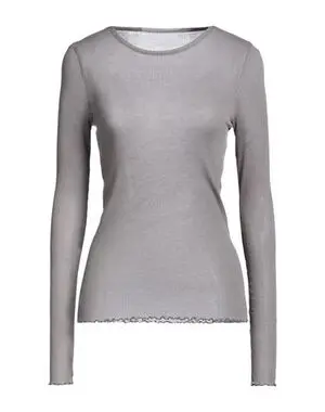 Majestic Filatures Micro Modal Cashmere Long Sleeve T-shirt - Grey