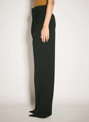 Saint Laurent Wide-leg Wool Trousers